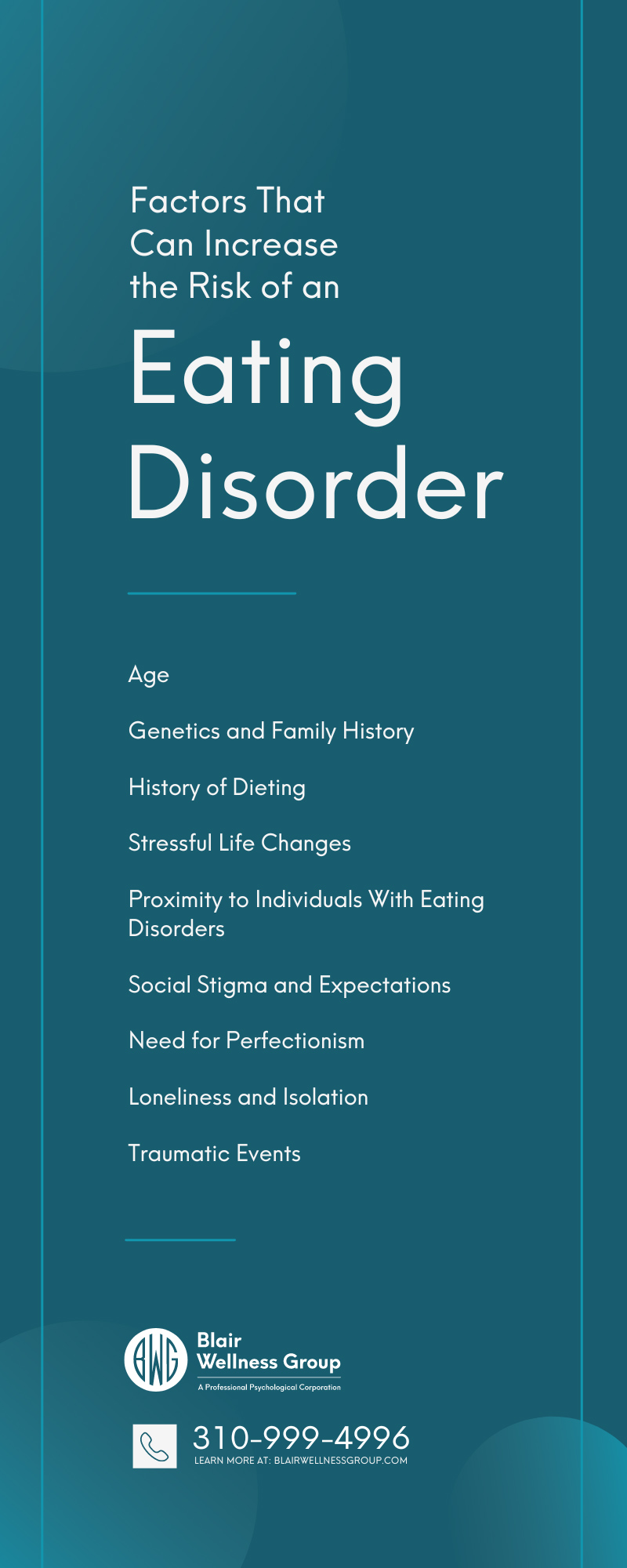 Warning Signs Risk Factors And Protective Factors For Eating Disorders ...